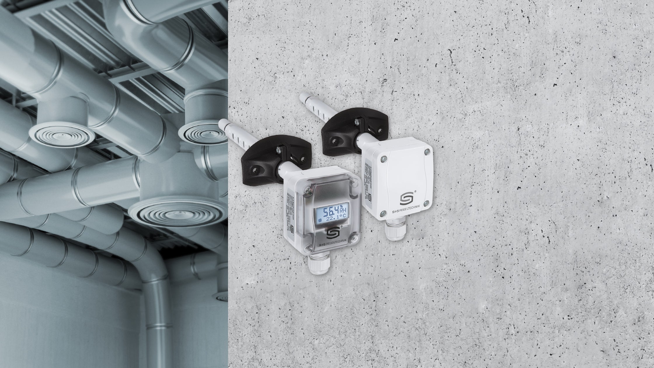 Anlegetemperaturfühler / Rohranlegefühler ALTF2 Pt1000 – S+S Regeltechnik